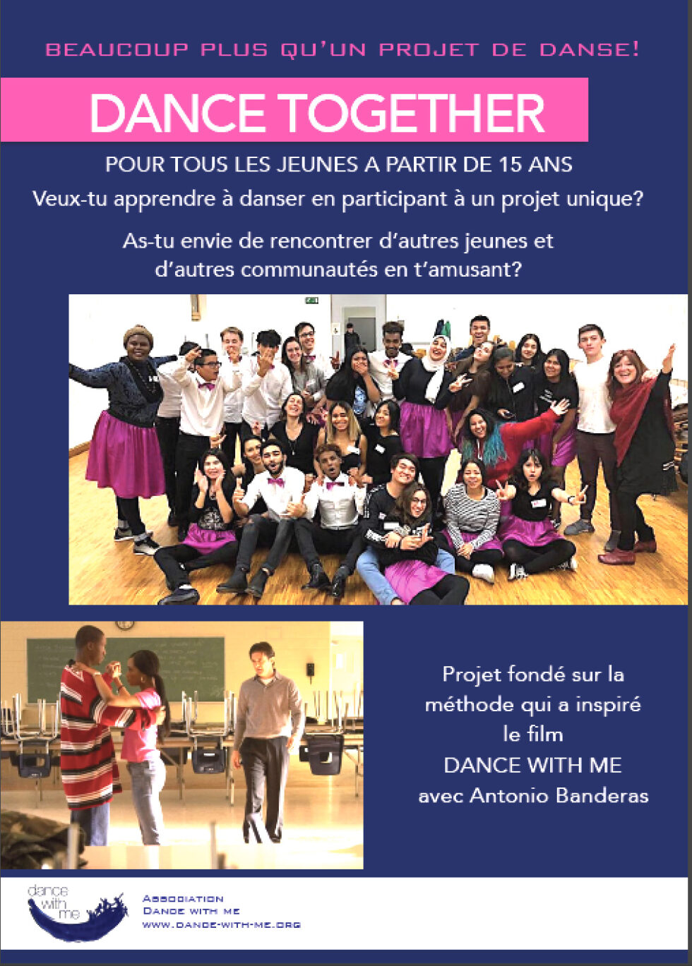 DANCE TOGETHER, un projet de danse pour les jeunes